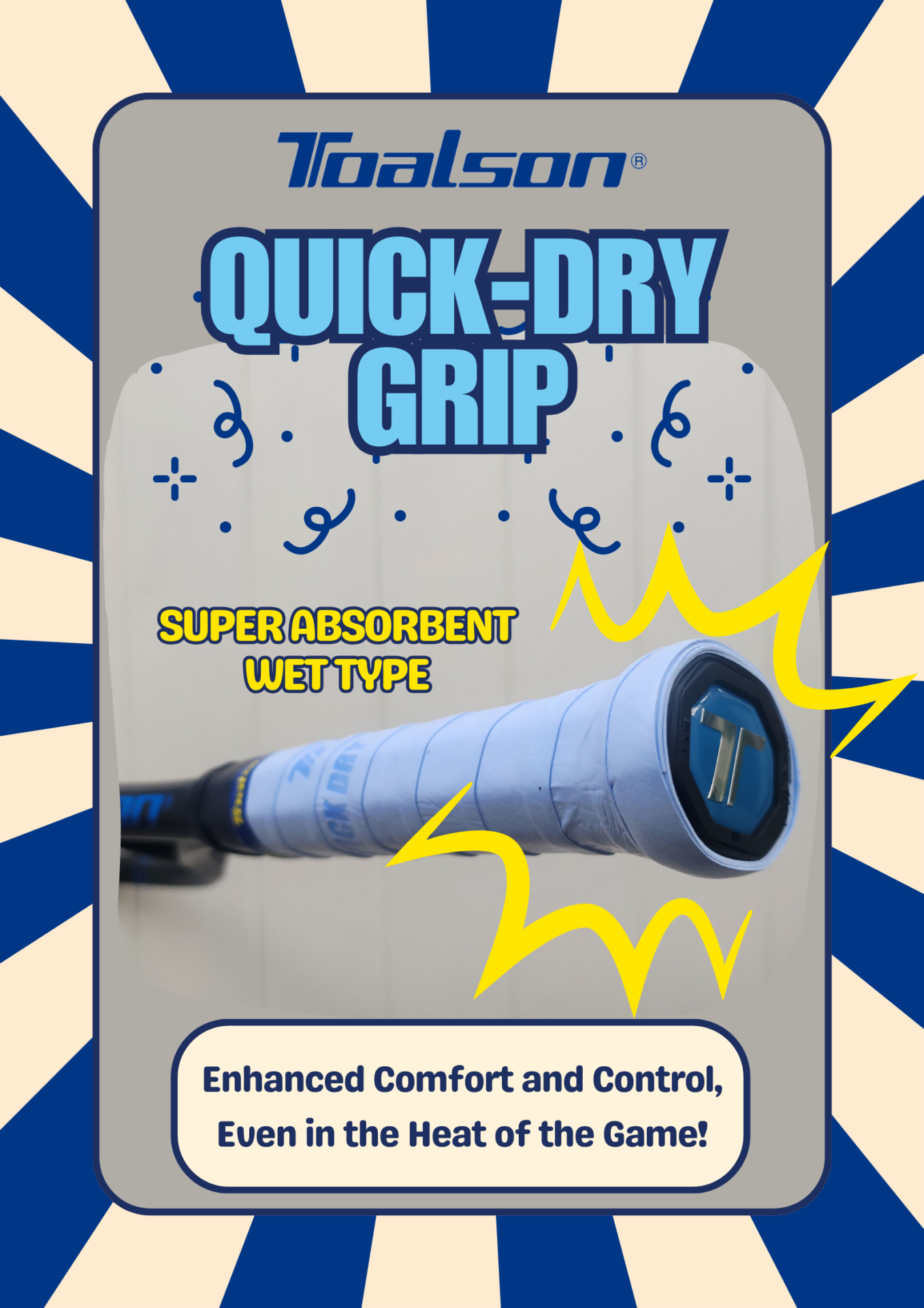 Quick Dry Grip 30-pack - Toalson Australia
